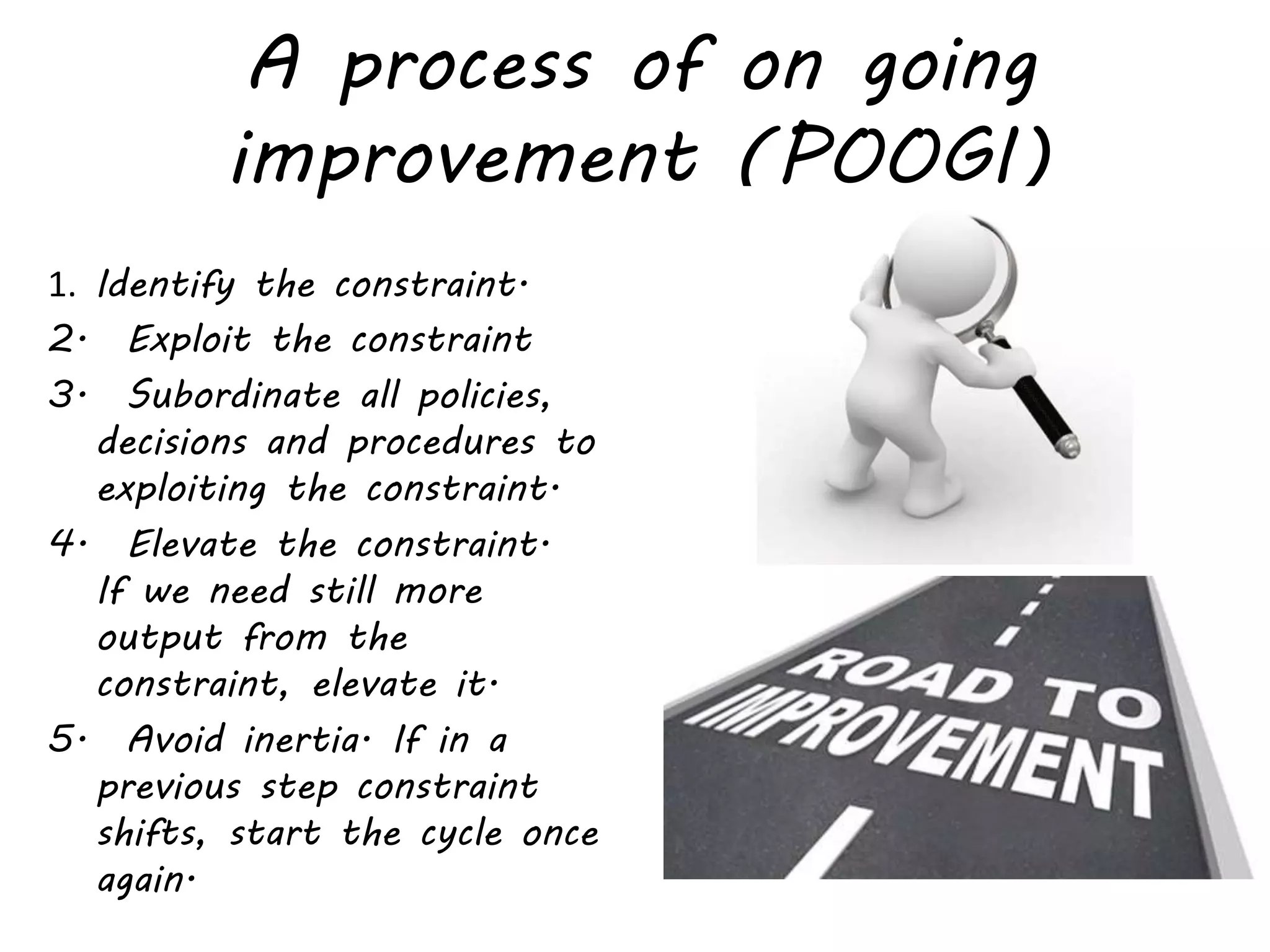 Theory of constraints | PPTX