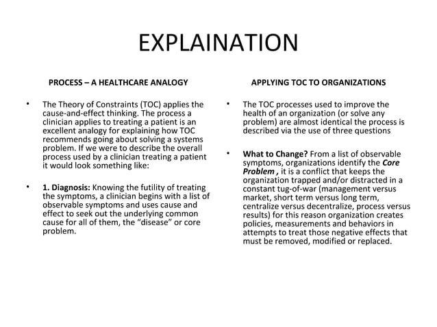 Theory of constraints_(toc)_ | PPT