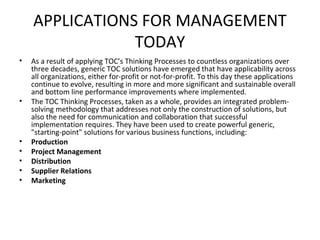 Theory of constraints_(toc)_ | PPT