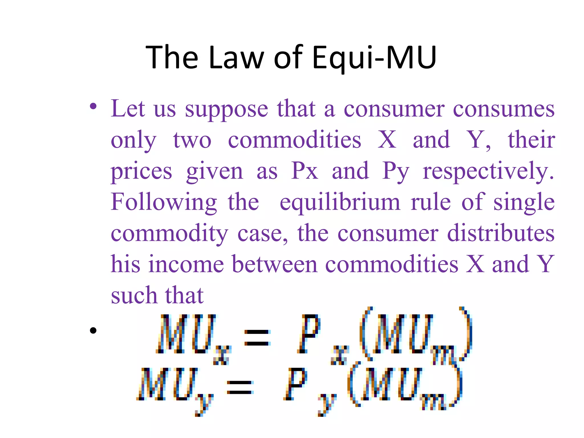 Theory of consumer behavior | PPT