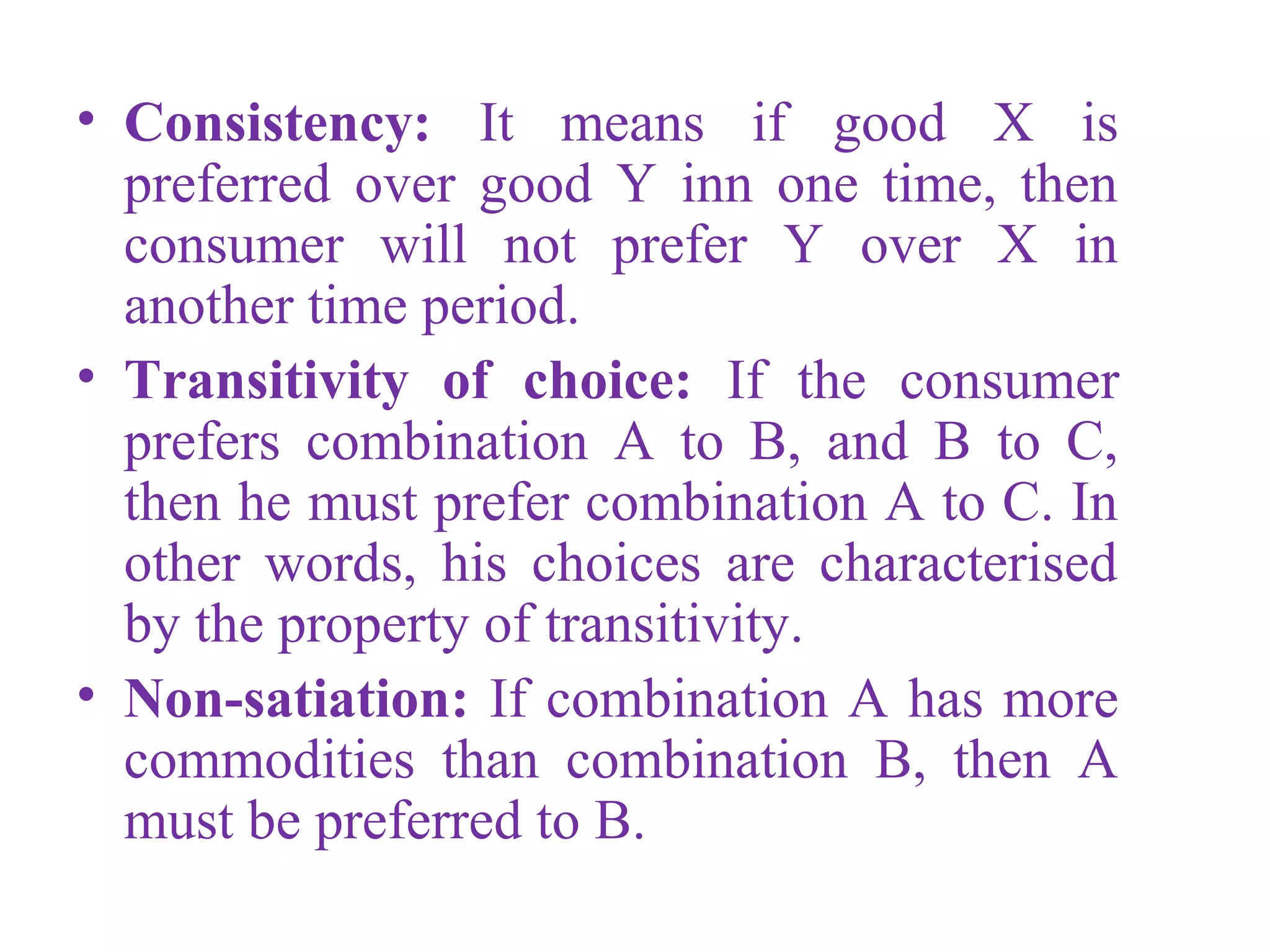 Theory of consumer behavior | PPT