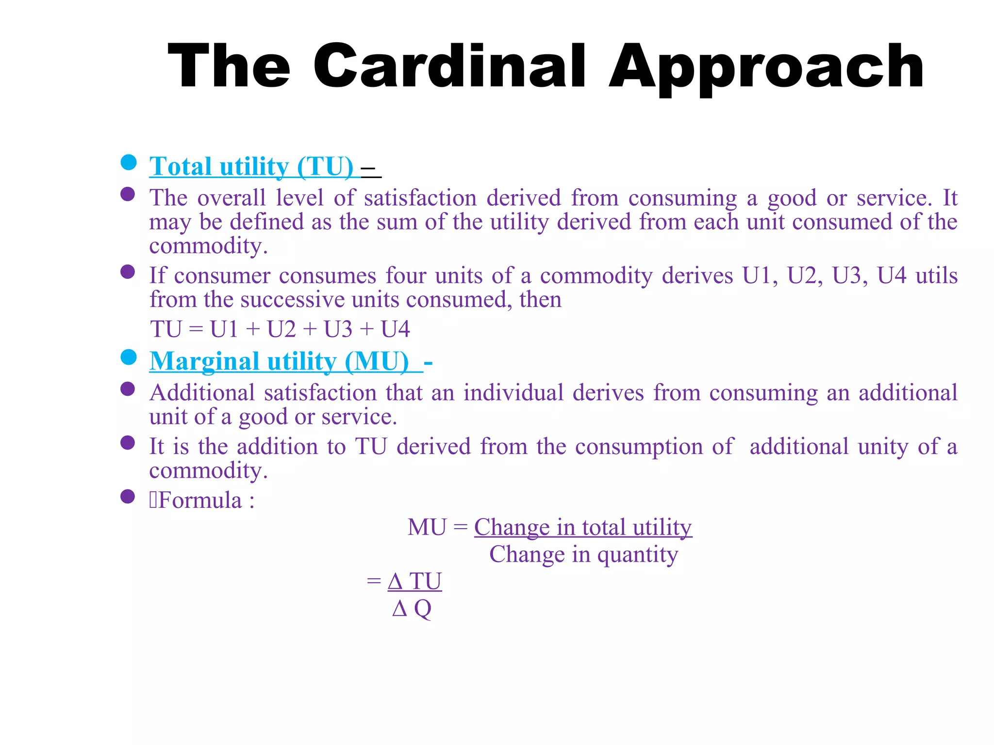 Theory of consumer behavior | PPT