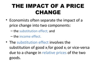 Theory of consumer behavior | PPT