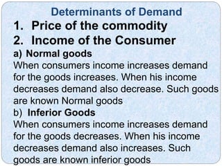 Theory of consumer behavior | PPTX