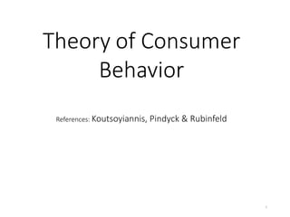 theory of consumer behavior in btech.pdf