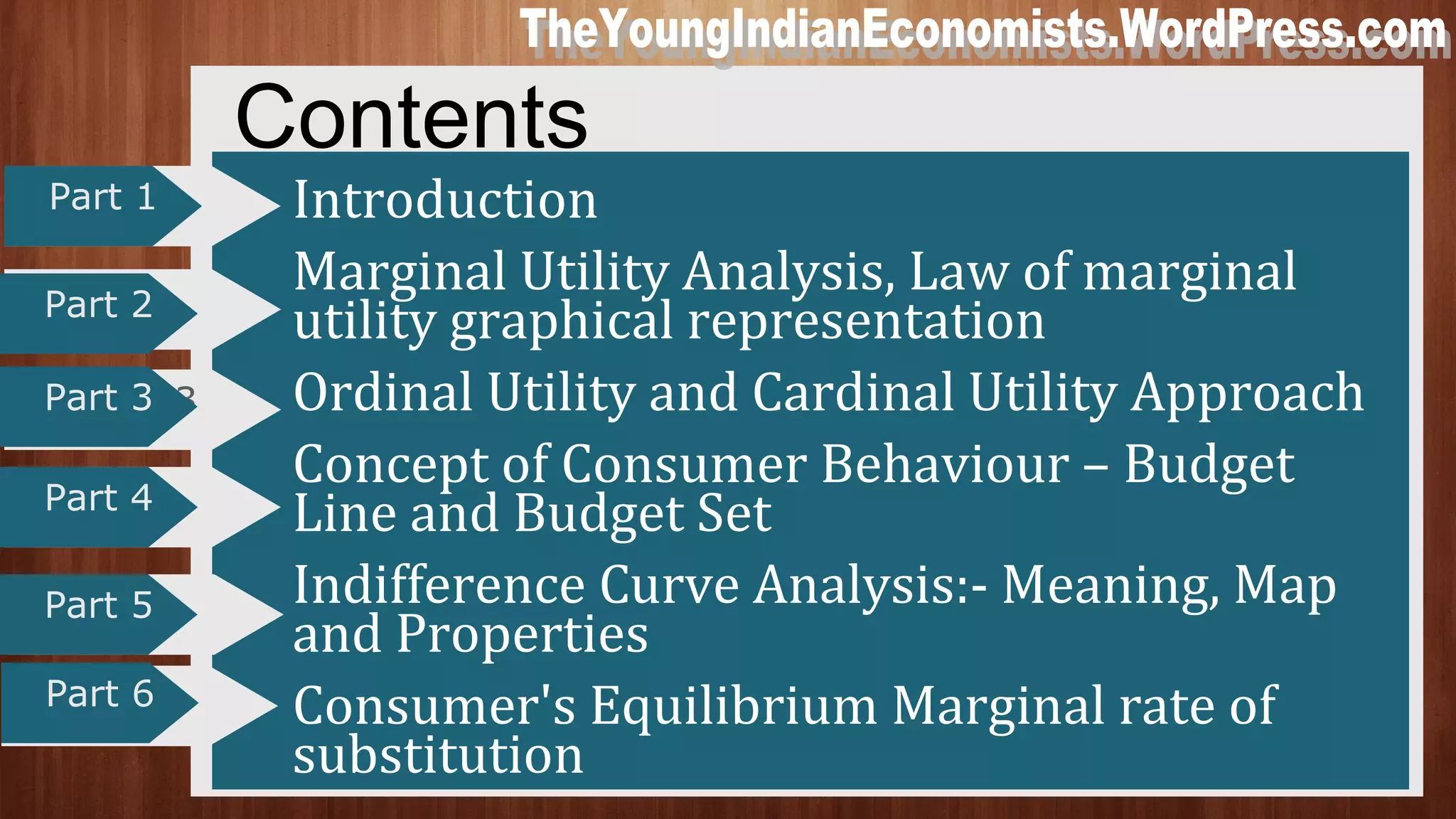 Theory of Consumer Behaviour | PDF