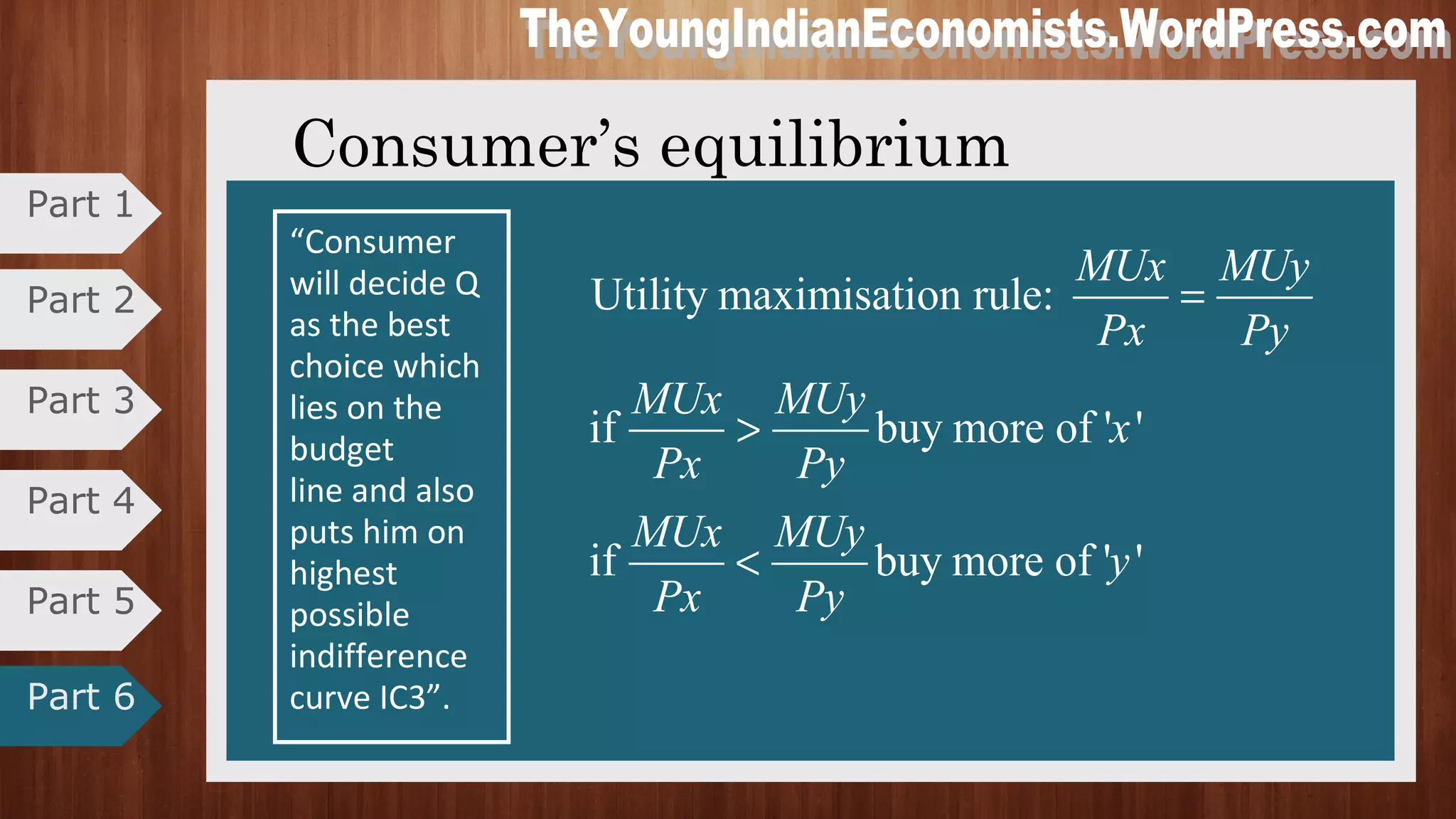 Theory of Consumer Behaviour | PDF