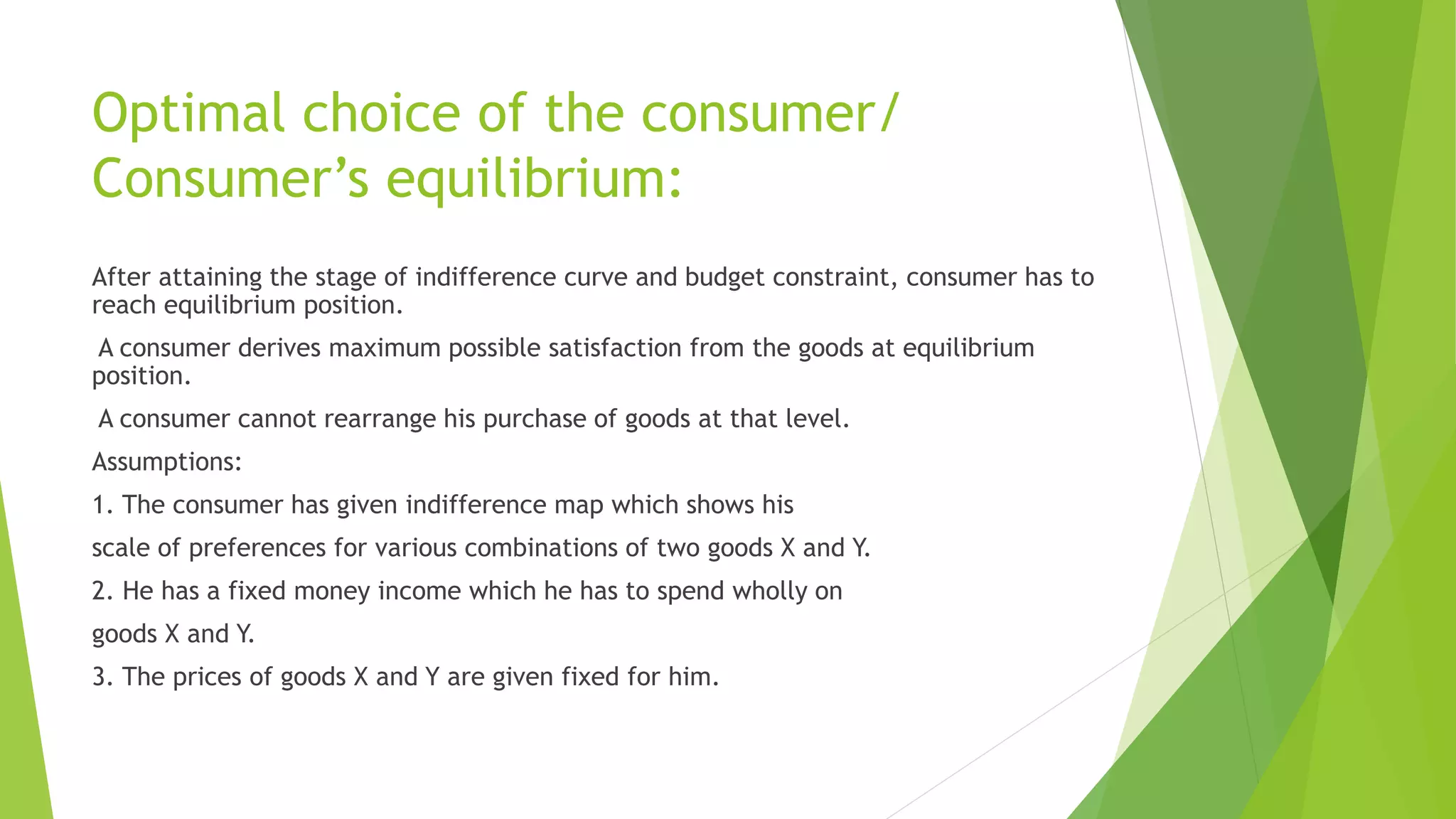 Theory of consumer behaviour | PPTX