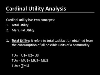 Theory of Consumer Behaviour Class 12 Economics | PPTX
