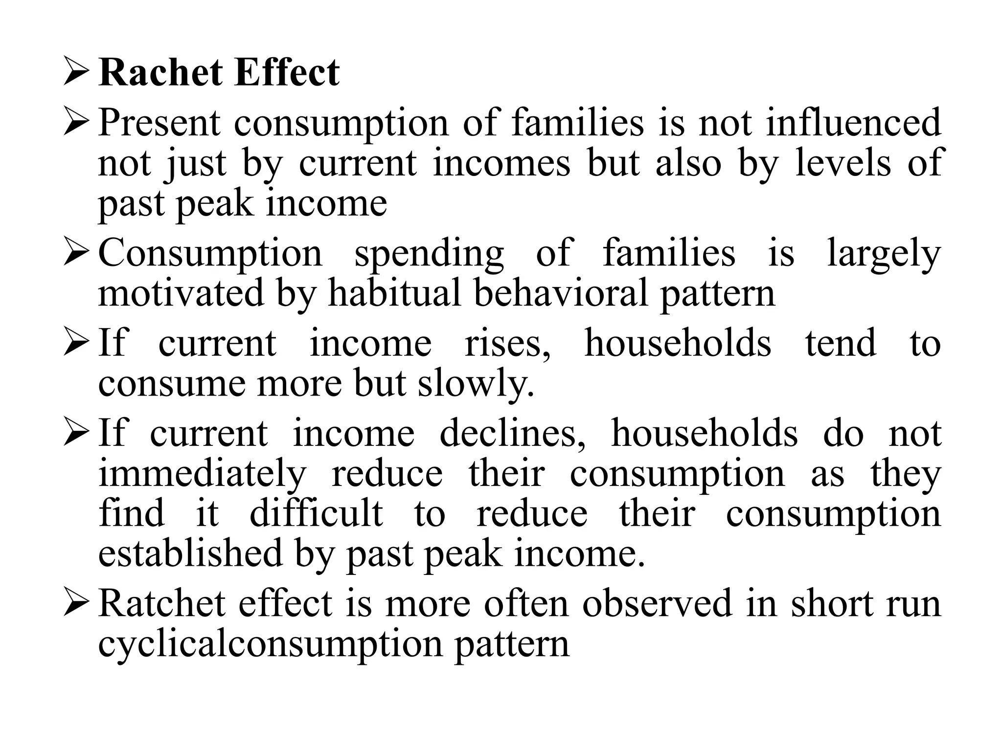 Theory of consumption | PPTX
