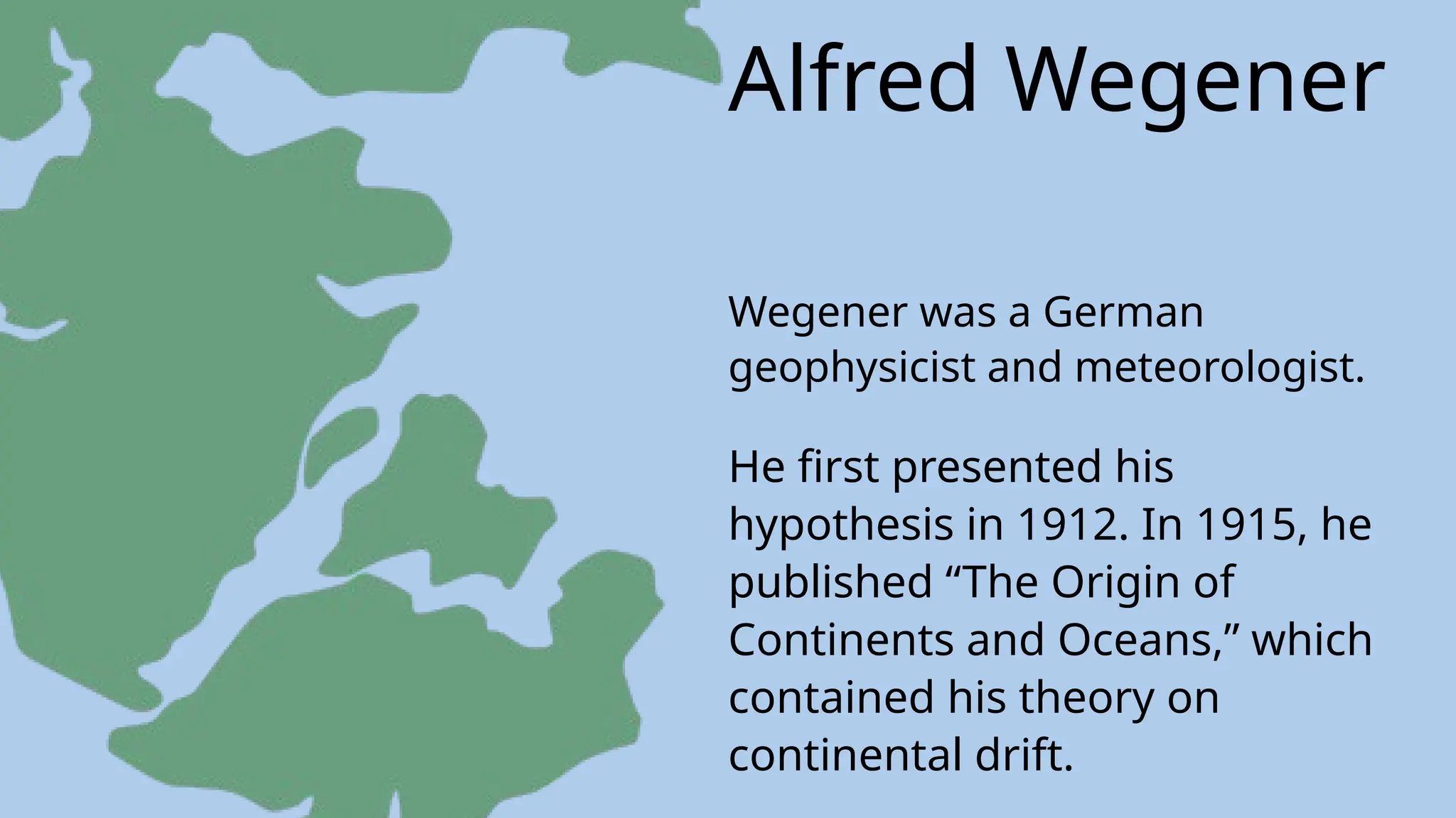 Theory of Continental Drift Science Presentation .pptx