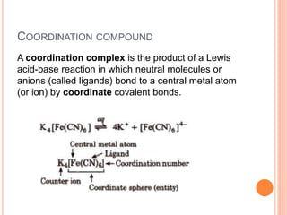 Theory of coordination_compounds[1] | PPTX