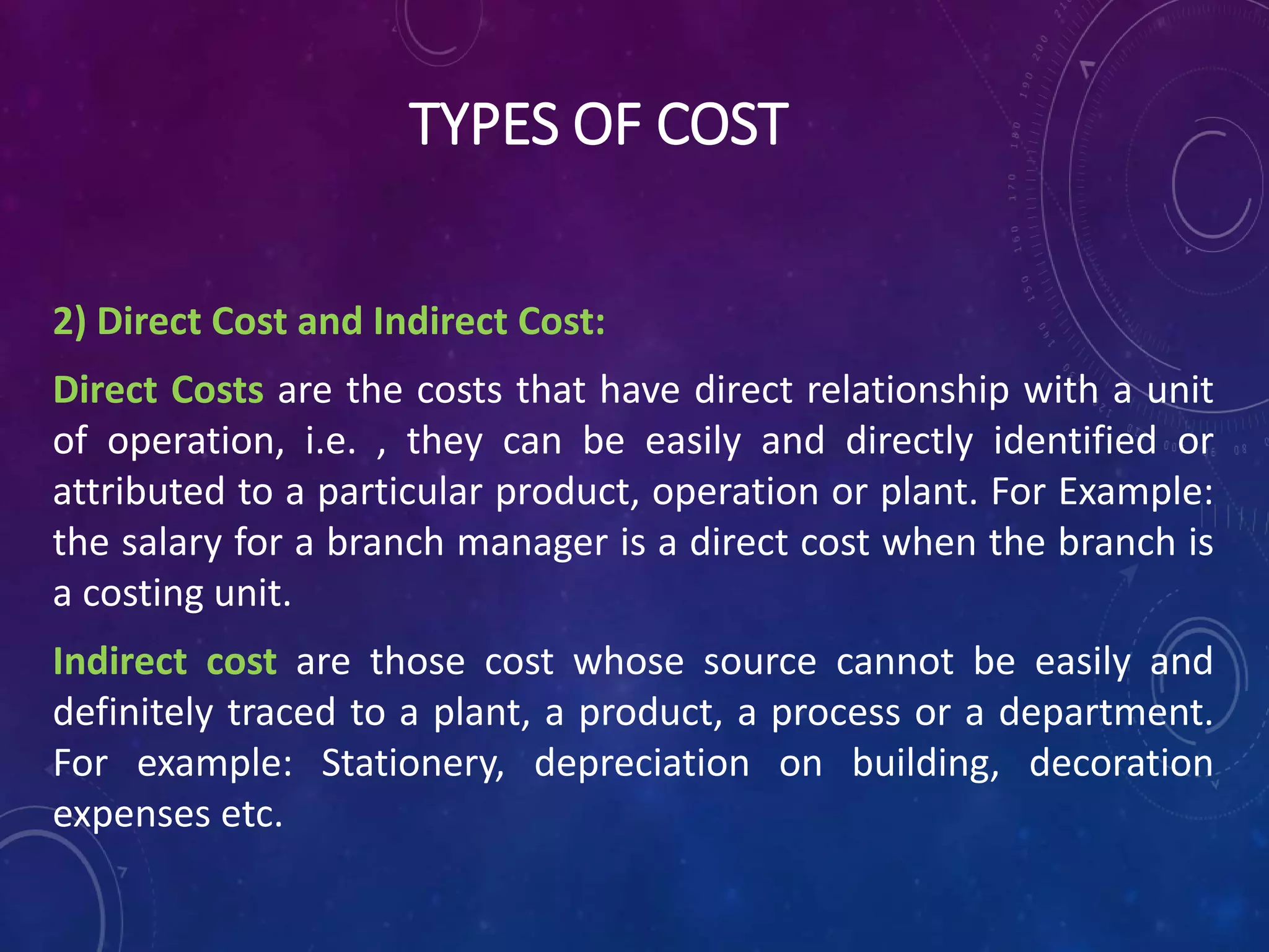 Theory of cost | PPTX