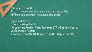 theory of cost and profit basic microeconomics.pptx