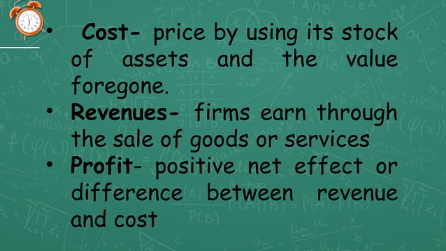 theory of cost and profitbasic microeconomics.pptx