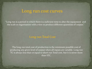 Theory of costs | PPTX