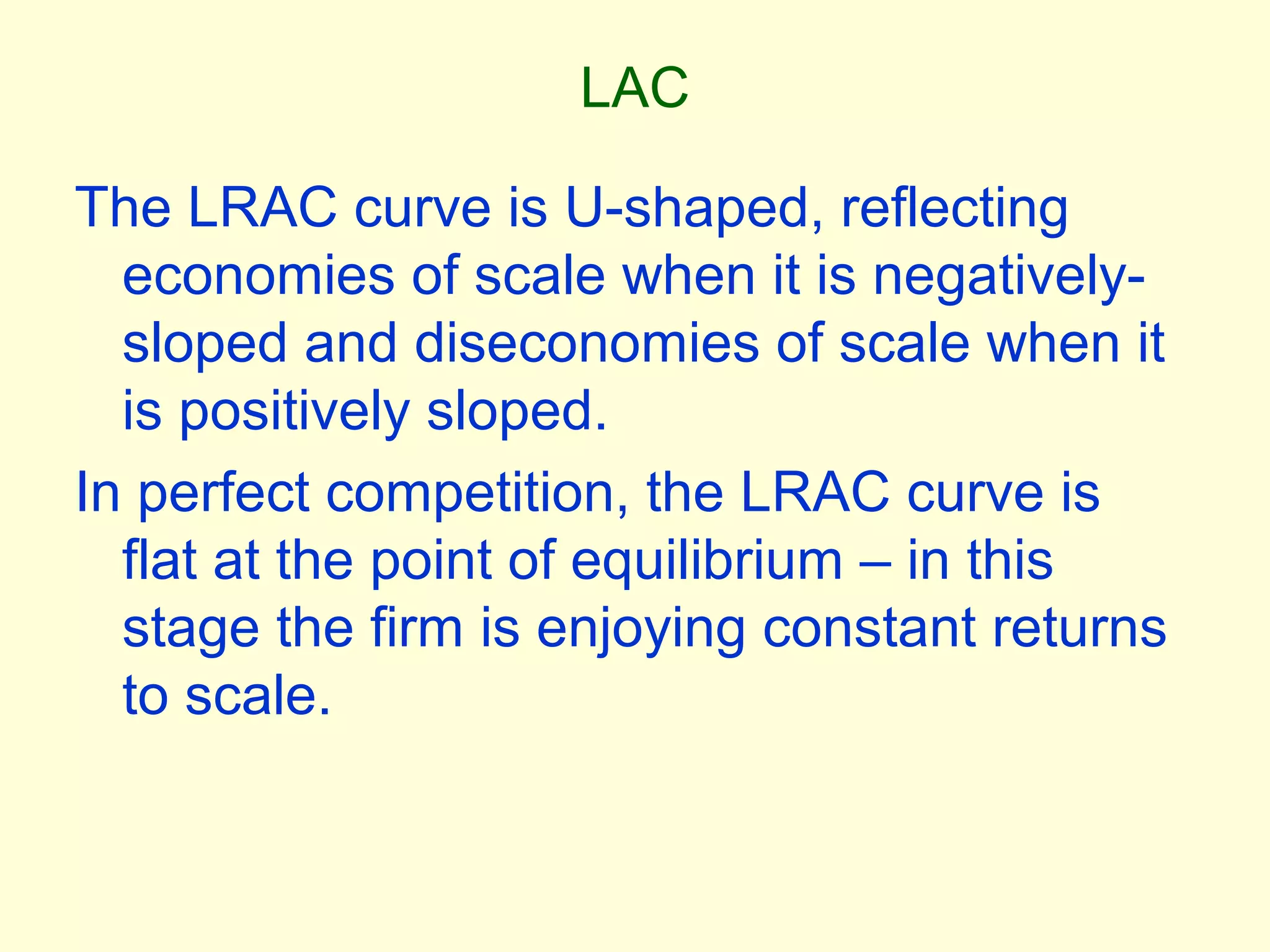 Theory of costs, micro economics | PPT