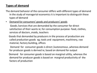 Theory Of Demand 1 | PPT