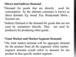 Theory of demand | PPT