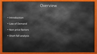 Theory of demand | PPT
