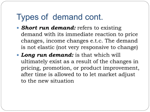 Theoryofdemand | PPT