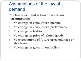 Theoryofdemand | PPT