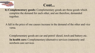 Theory and law of demand | PPT