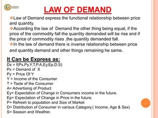 Theory Of Demand for business studies.pptx