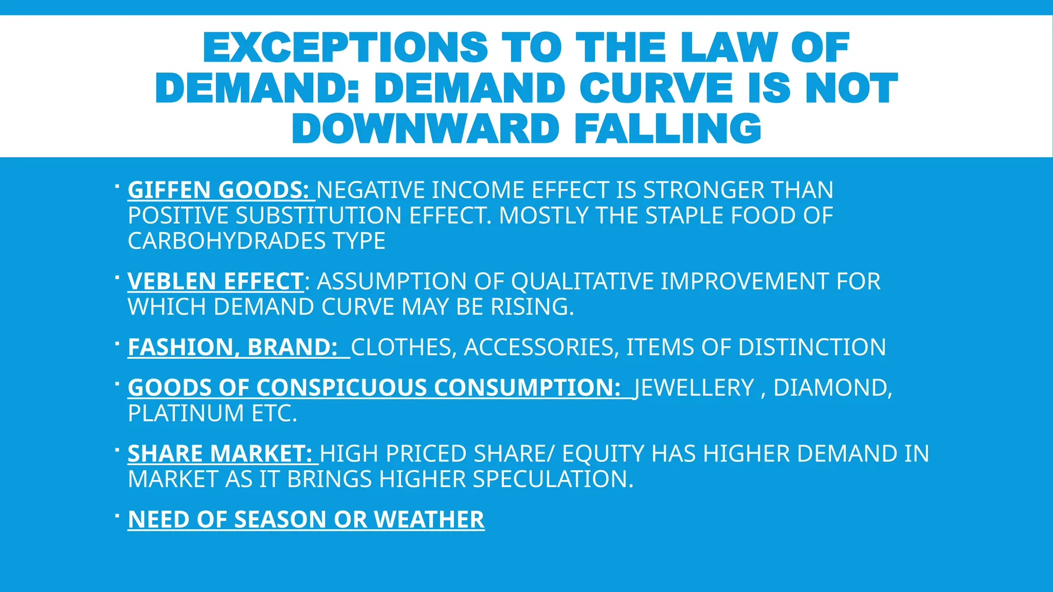 THEORY OF DEMAND class 11 ppt on the topic theory of demand | PPTX