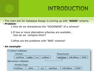 Theory of dependencies in relational database | PPT