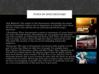 Theory of documentary | PPTX