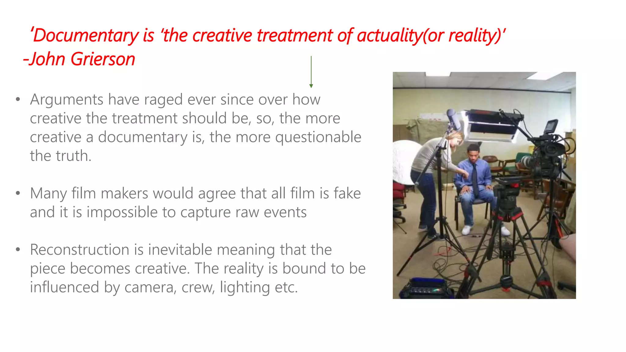 Theory of documentary2 | PPT