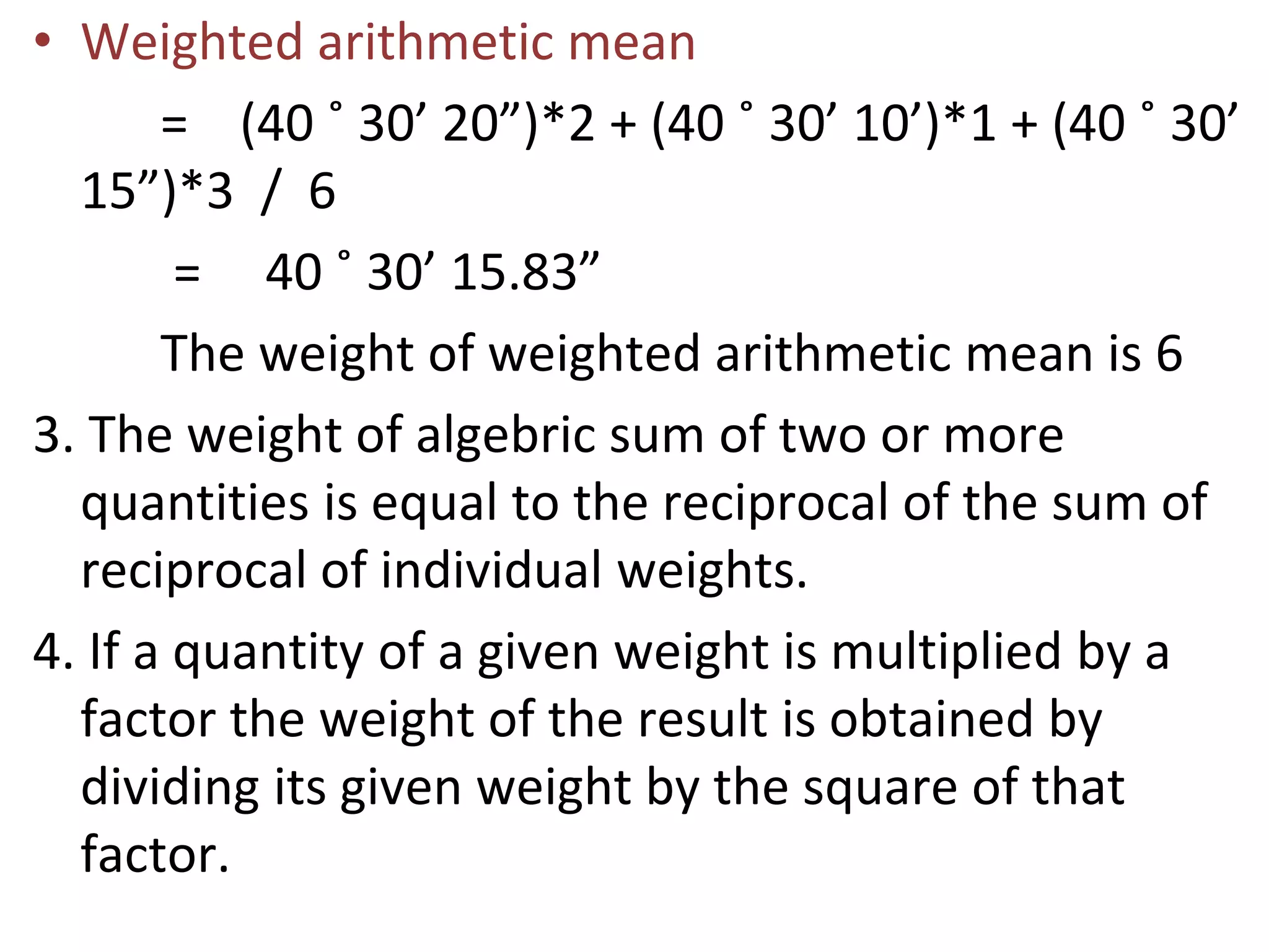 Theory of errors | PPTX
