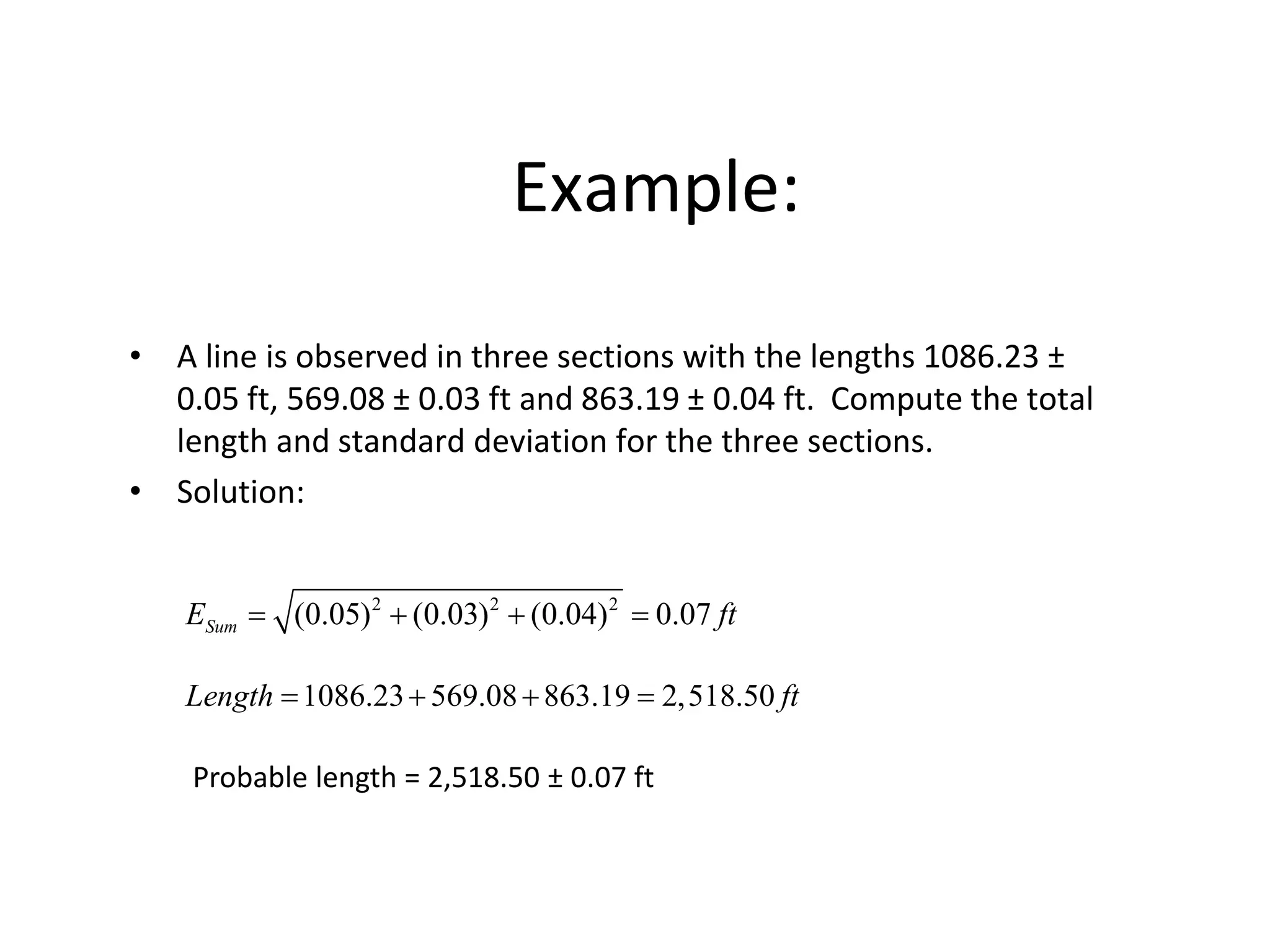 Theory of errors | PPTX