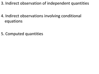 Theory of errors | PPTX