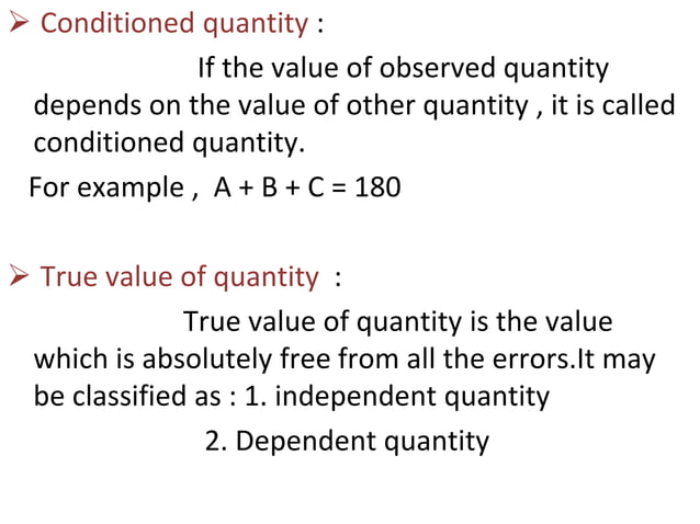 Theory of errors | PPTX | Physics | Science