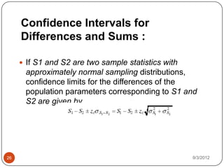 Theory of estimation | PPTX