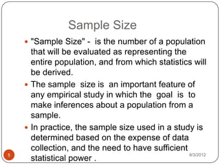 Theory of estimation | PPTX