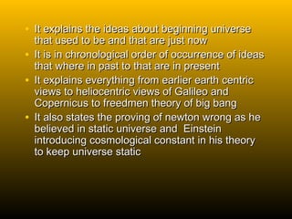 Theory of everything ppt | PPT