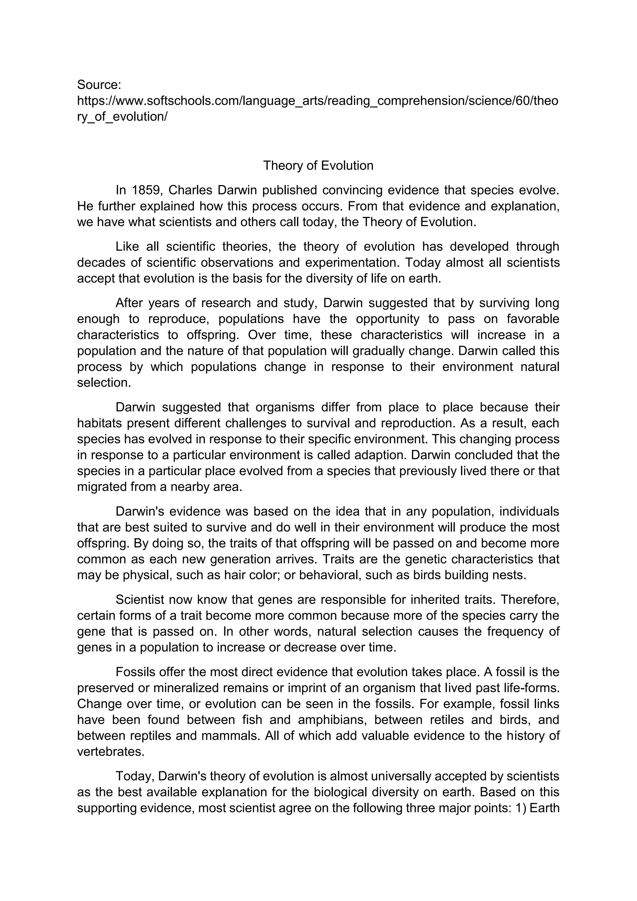 Theory of Evolution (G10).docx