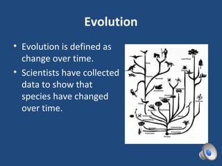 Theory of evolution with narration | PPT