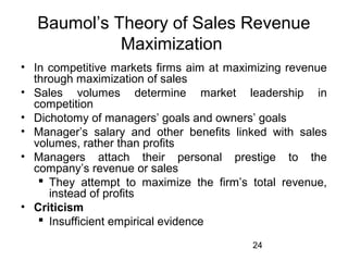 Theory of firm | PPT
