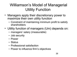 Theory of firm | PPT