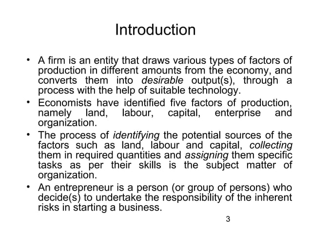 Theory of firm | PPT