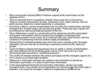 Theory of firm | PPT