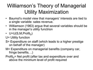 Theory of firm | PPT