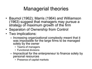 Theory of firm | PPT