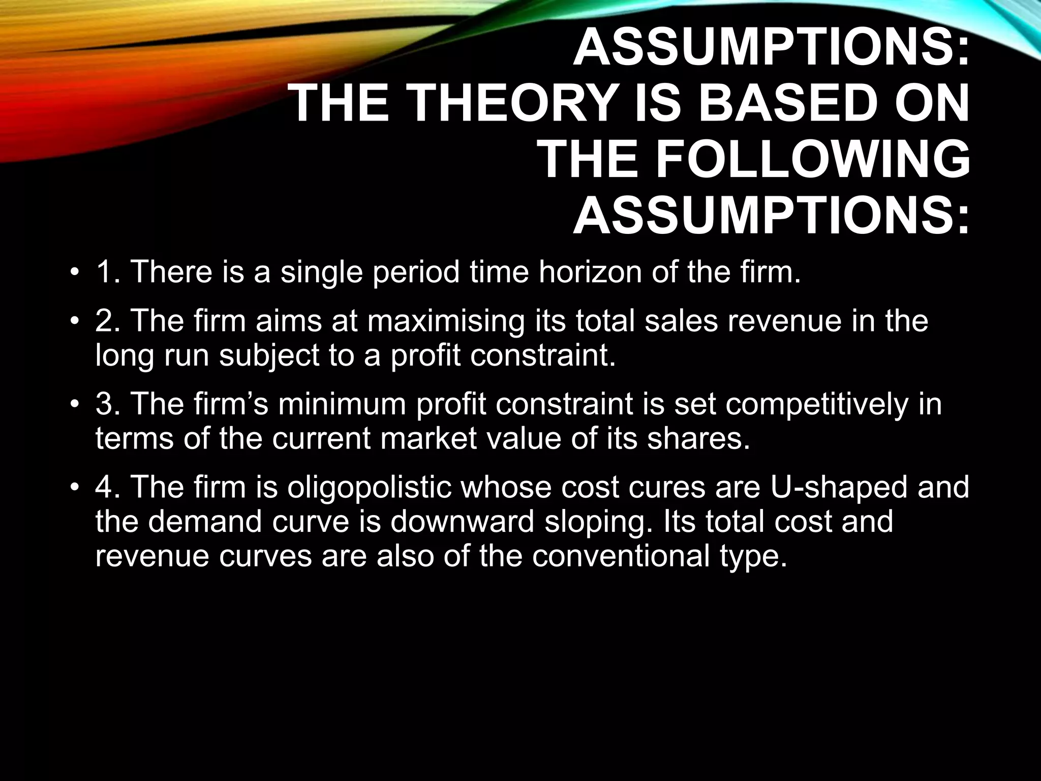 Theory of firm | PPTX