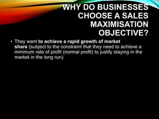 Theory of firm | PPTX | Sales | Business