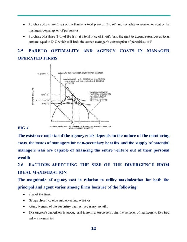 Theory of firm managerial behavior agency costs and ownership structure ...